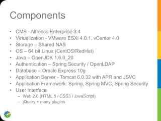 Armedia Case Management with Alfresco ECM | PPTX