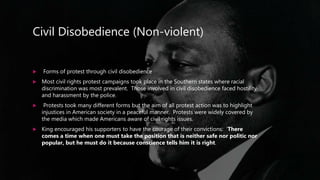 Armed resistance vs passive resistance | PPTX