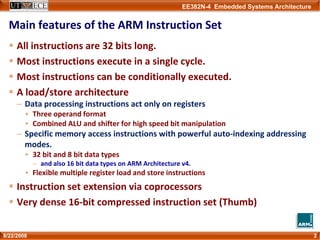 ARM 7 Detailed instruction set | PDF