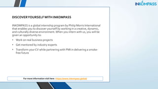 International Internship Program in Armenia - INKOMPASS 2022 | PPTX