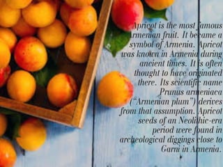 Armenian fruits | PPT
