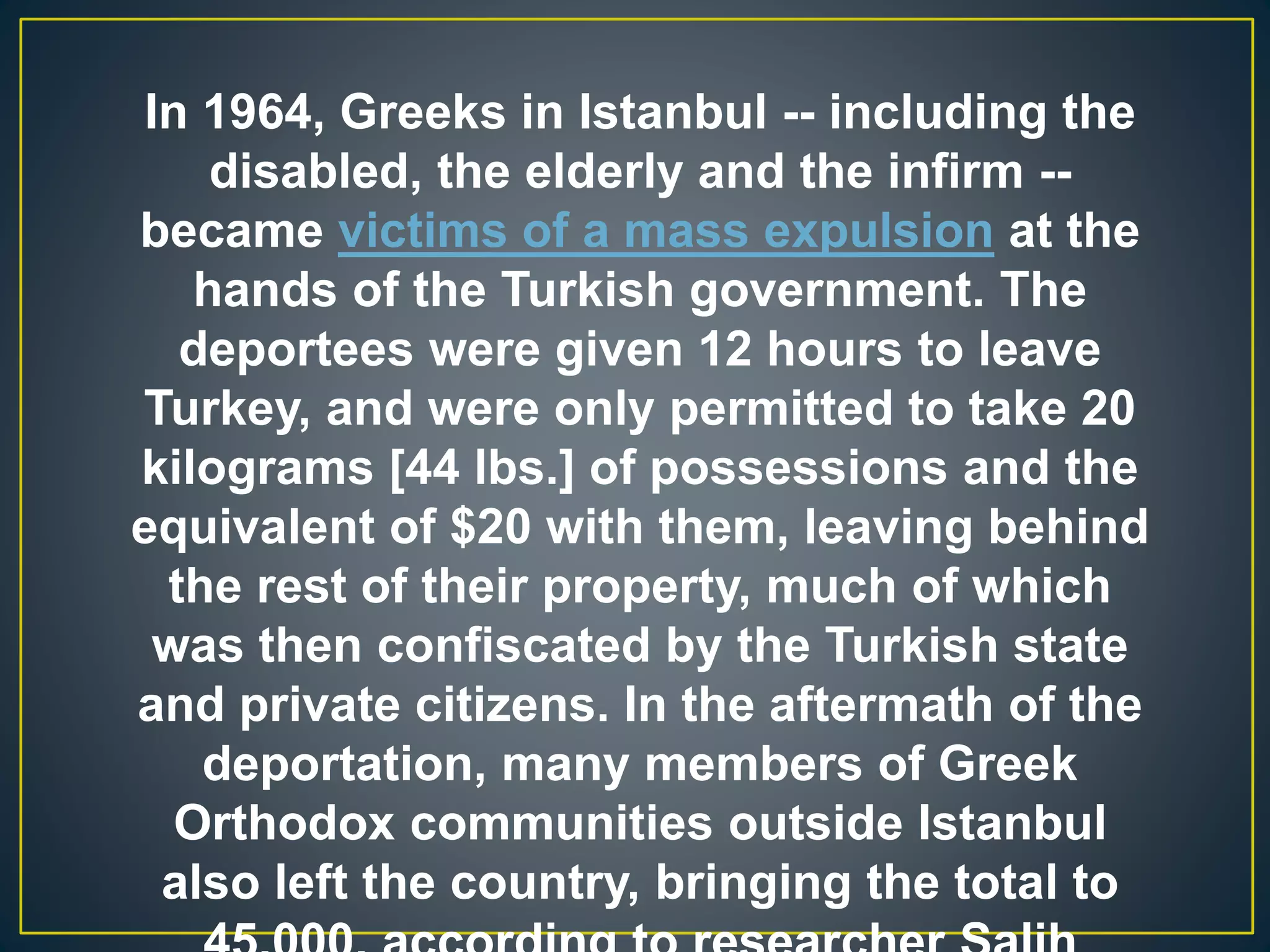 The Armenian genocide -- the forgotten holocaust | PPTX