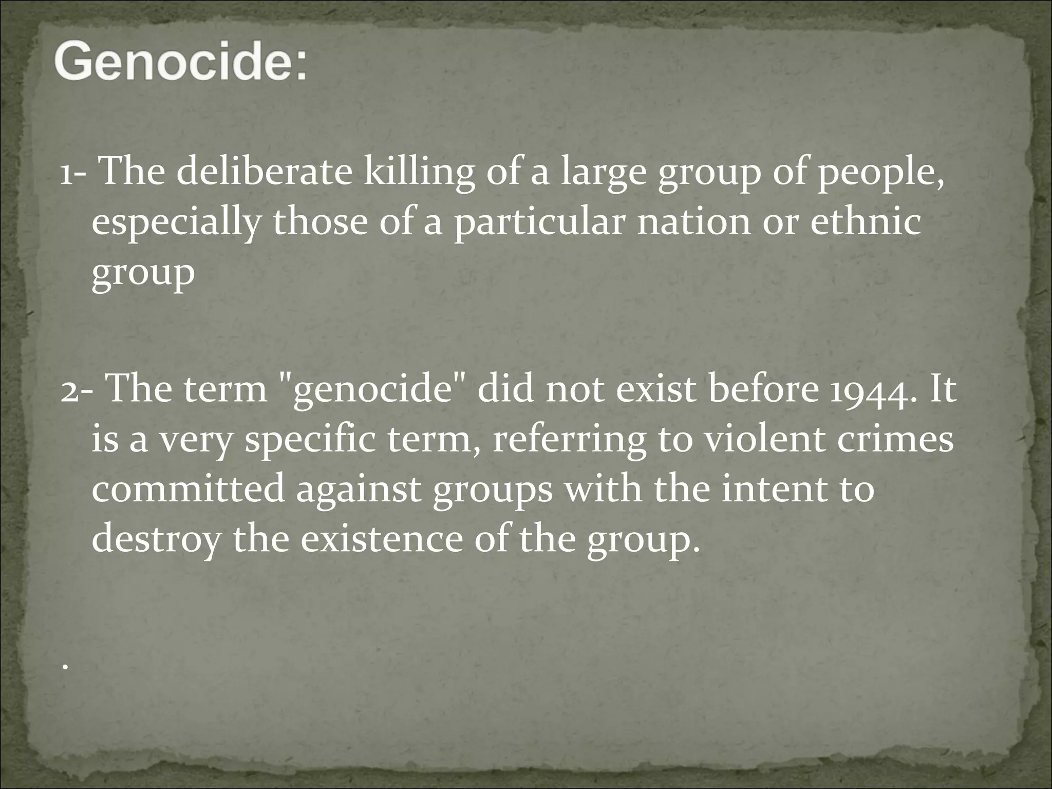 Armenian genocide | PPT