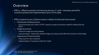ARM FD solutions - IFRS 9 financial instruments | PPT