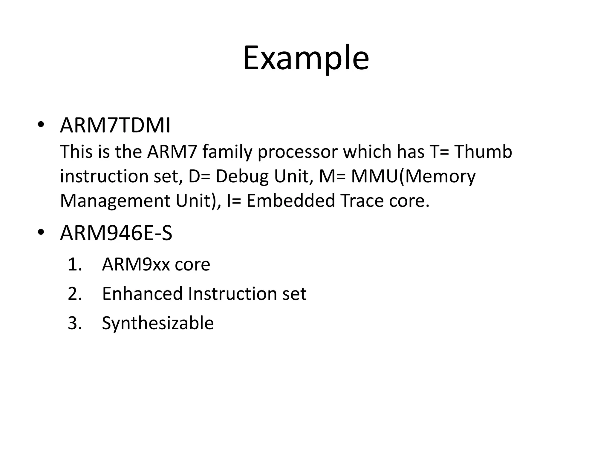 ARM Processor | PPTX