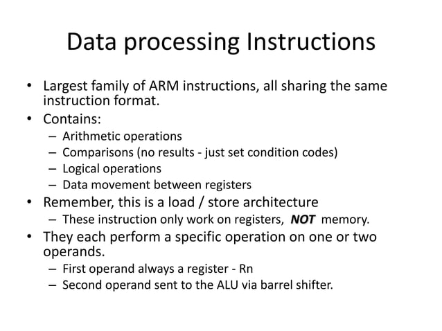 ARM Processor | PPTX