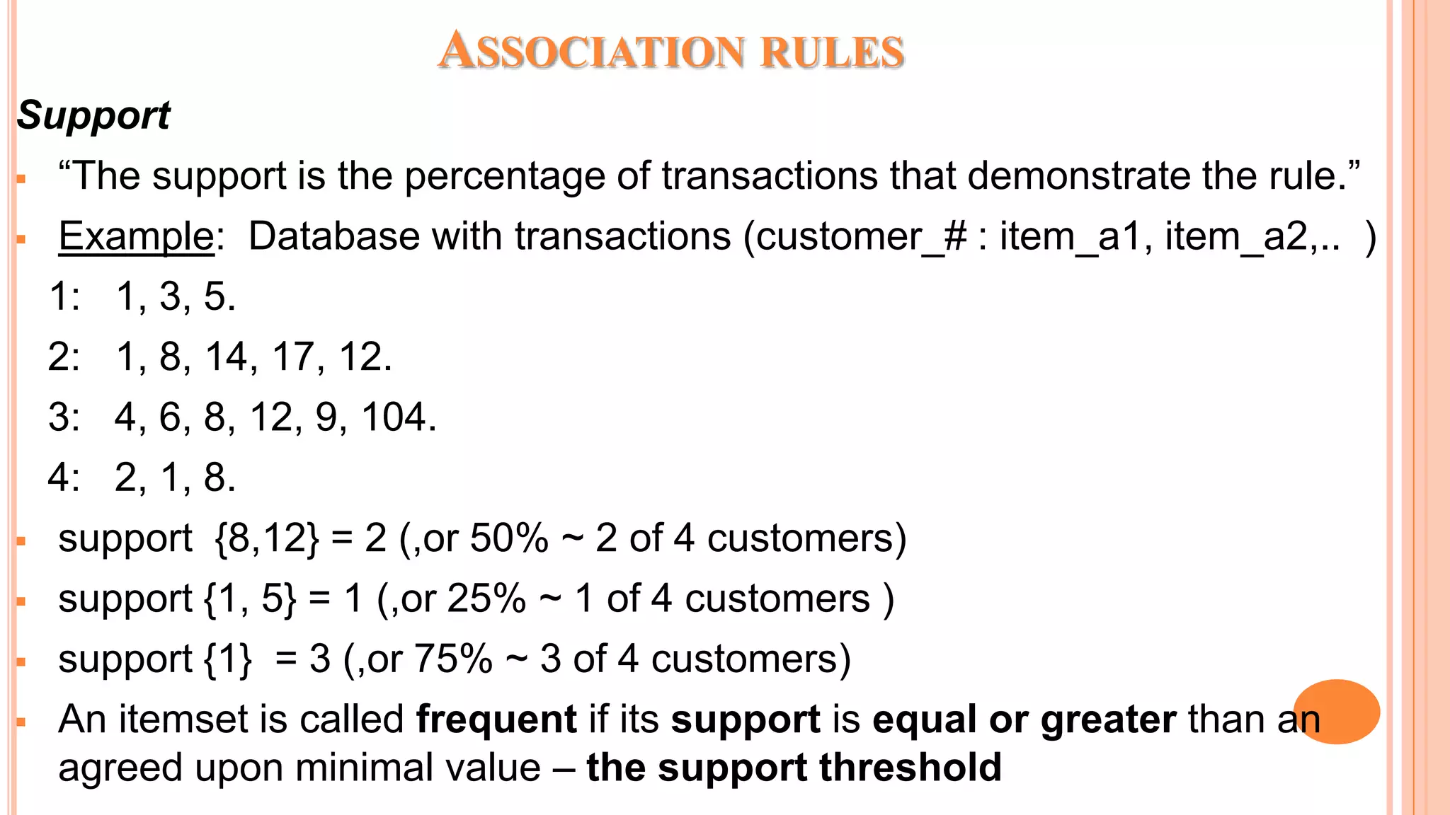 Association Rule Mining And Apriori Algorithm Pptx Databases