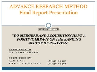 Arm Final Report Presentation | PPTX