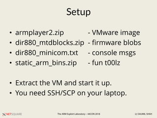 ARM IoT Firmware Emulation Workshop | PPT
