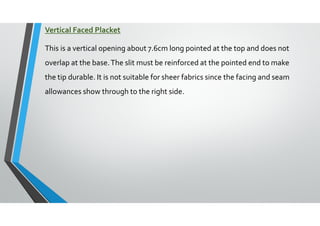 EDGE FINISHES (ARMHOLES) | PPT