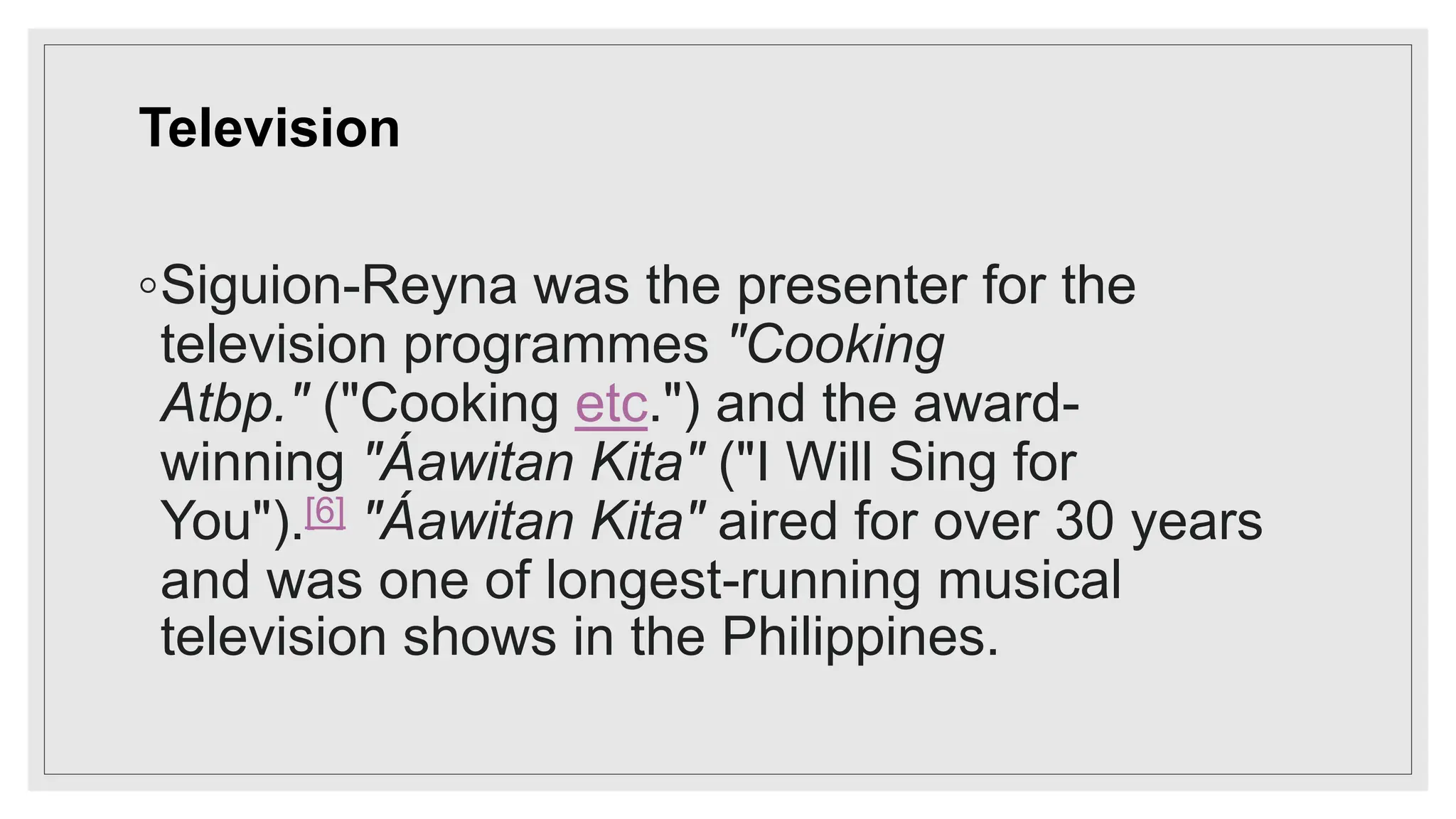 Armida Siguion-Reyna life, Biography, Career, Death.pptx