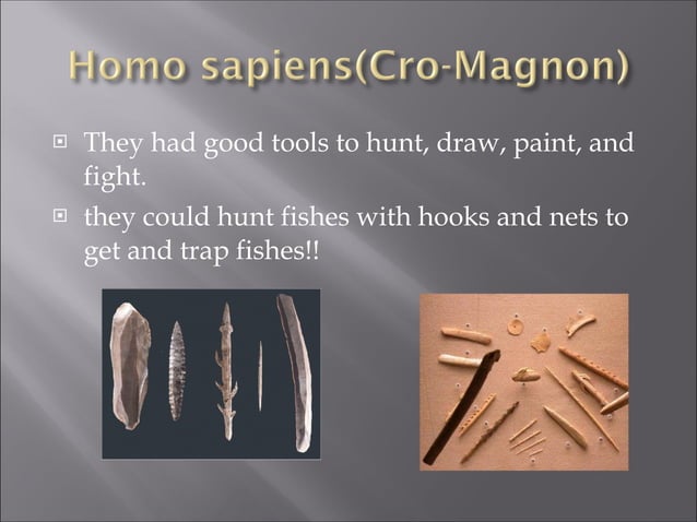 Armin early humans tools | PPT