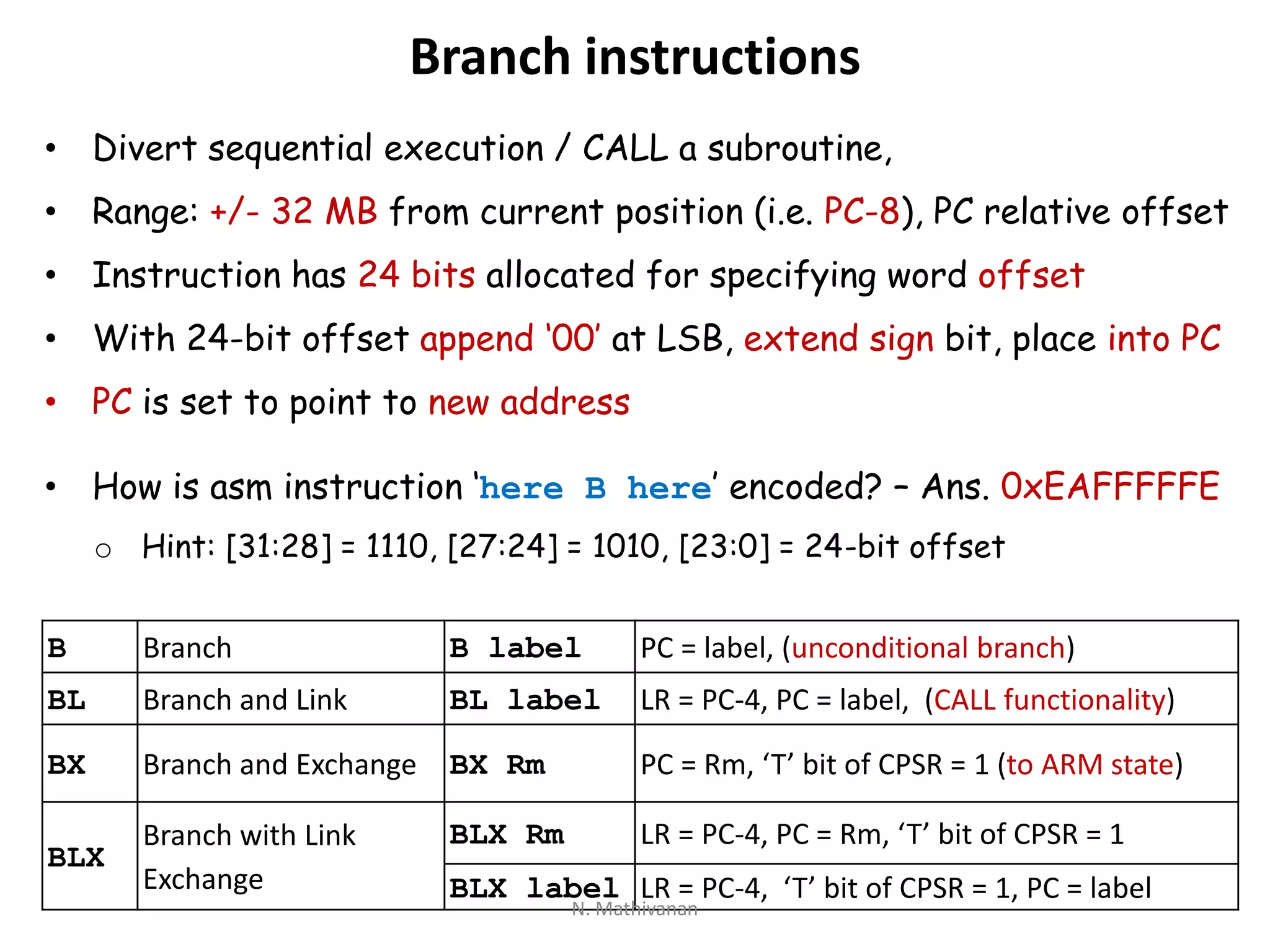 Arm instruction set | PDF