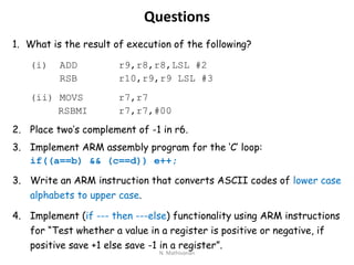 Arm instruction set | PDF