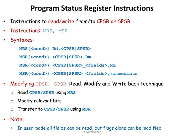 Arm instruction set | PDF | Programming Languages | Computing
