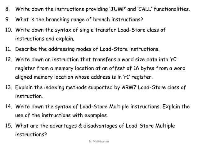 Arm instruction set | PDF | Programming Languages | Computing