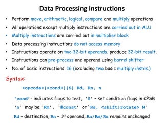 Arm instruction set | PDF