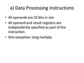 Arm instruction set | PPT
