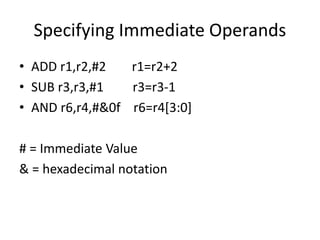 Arm instruction set | PPT