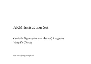 ARM_InstructionSet.pdf; For VTU 22 regulation course code BCS402 | PDF