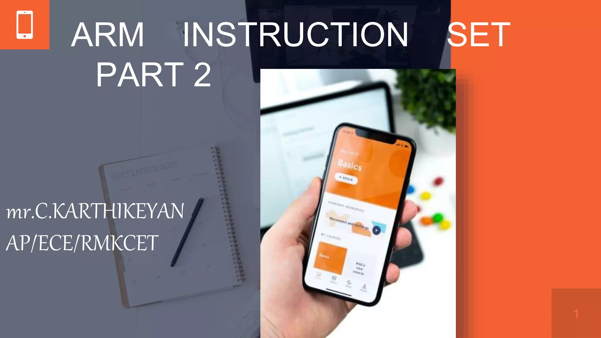 ARM inst set part 2 | PPTX