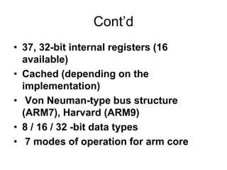 ARM Introduction 1.ppthhhhhhhhhhhhhuuuuuuu | PPT