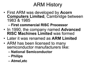 ARM Introduction 1.ppthhhhhhhhhhhhhuuuuuuu | PPT