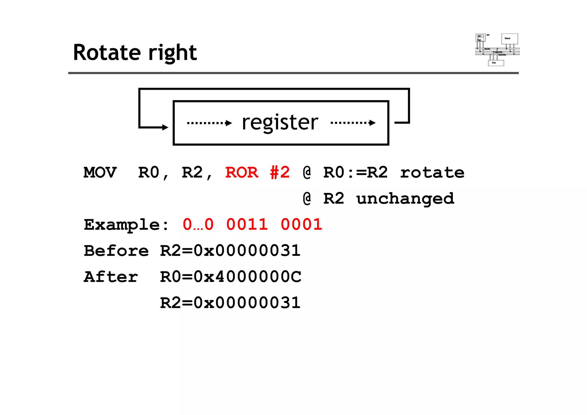 ARM Architecture Instruction Set | PDF
