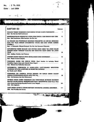 PENURUNAN COD (CHEMICAL OXYGEN DEMAND) AIR SUNGAI DONAN CILACAP DENGAN ...