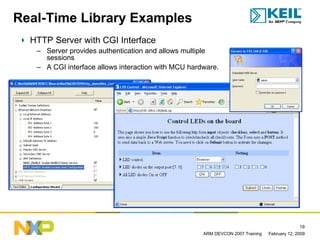 ARM LPC2300/LPC2400 TCP/IP Stack Porting | PDF
