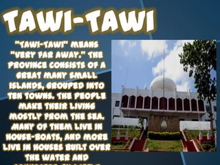 ARMM (AUTONOMOUS REGION IN MUSLIM MINDANAO) | PPTX