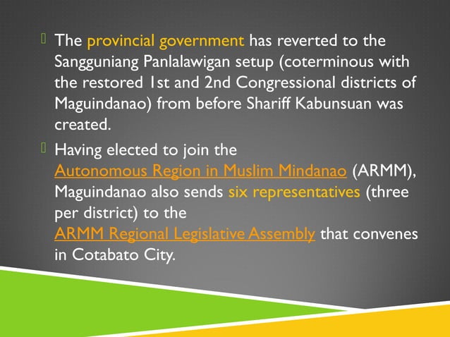ARMM | PPT