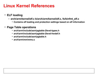 ARM Linux Embedded memory protection techniques | PPT