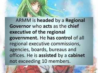 Autonomous Region of Muslim Mindanao | PPTX
