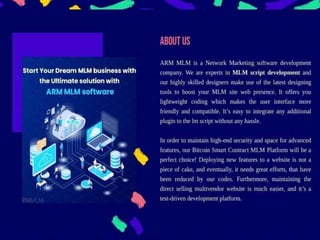 Arm mlm software | PPT