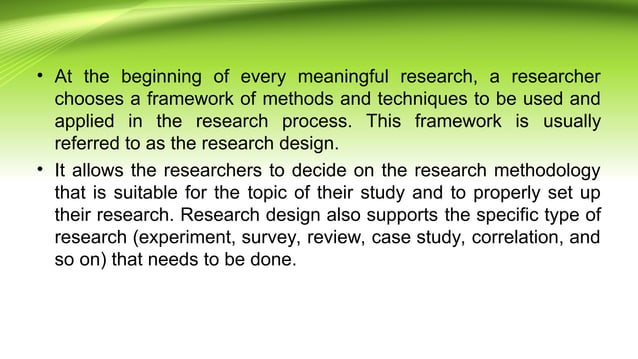 Advanced research methodology notes Chapter 2 | PPT | Free Download