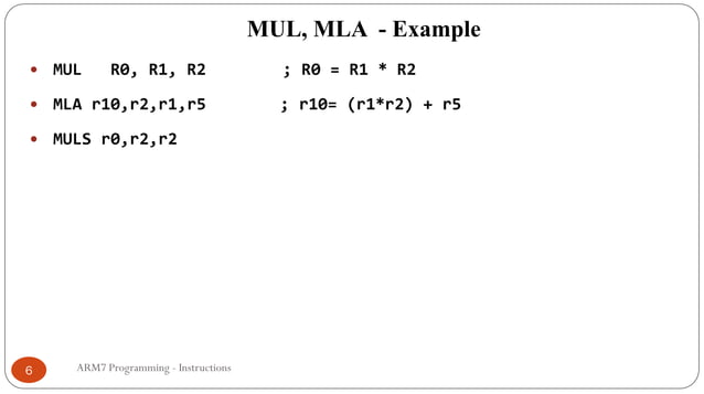 ARM Instructions | PDF | Programming Languages | Computing