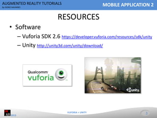 Augmented Reality Application Tutorial for Education 2 | PPT