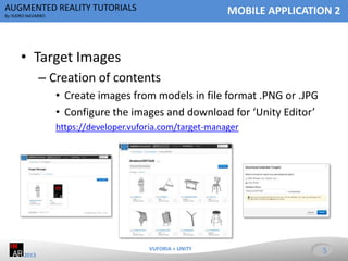 Augmented Reality Application Tutorial for Education 2 | PPT