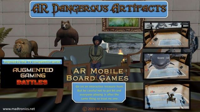 M.A.D tronics/ AR mobile board game | PPT