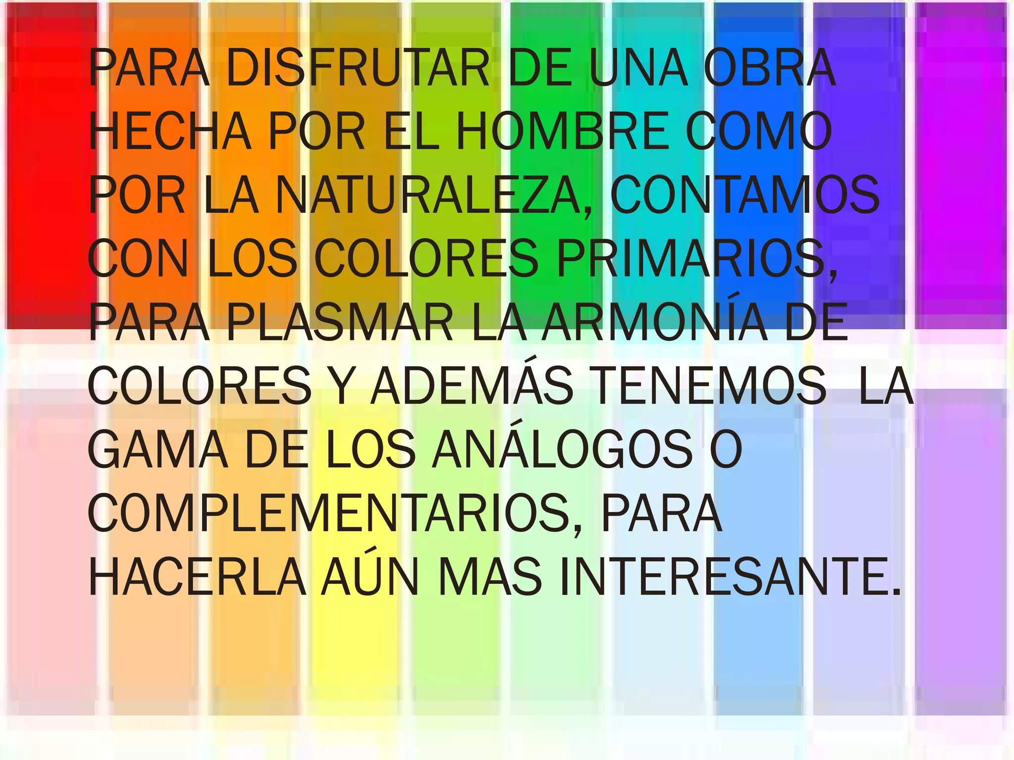 Colores en la Naturaleza | PPT