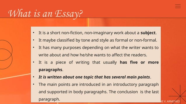 All about Essay, its components .pptx