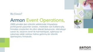 Armon Event Operations | PPT