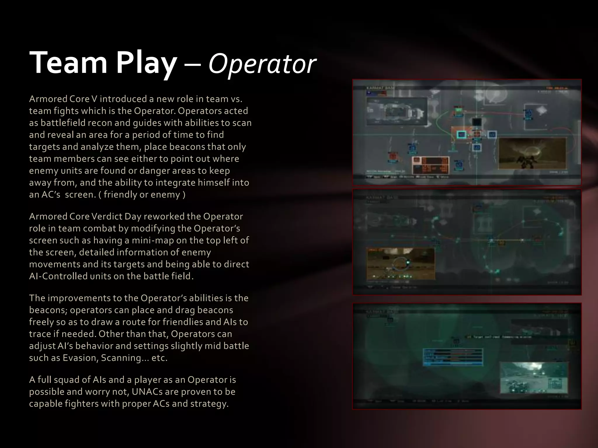 Armored Core Verdict Day User Guide | PPTX