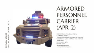 Armored Vehicles Presentation | PDF