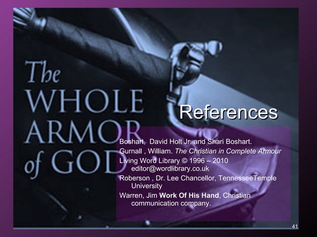 Armor of God | PPT