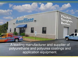 Partnering With ArmorThane For Wide Range Of Projects | PPT