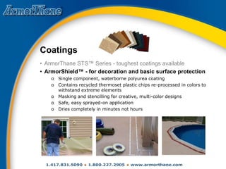 Partnering With ArmorThane Presentation | PPT