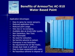 Armour Tec AC-910 Presentation Portable Building Market | PPT