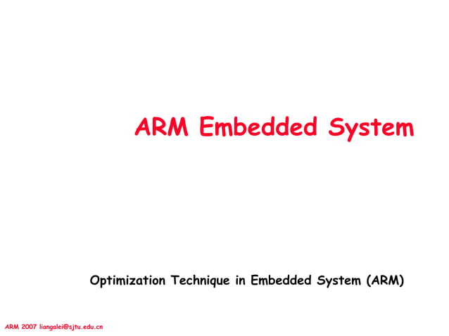 Arm processor | PPT